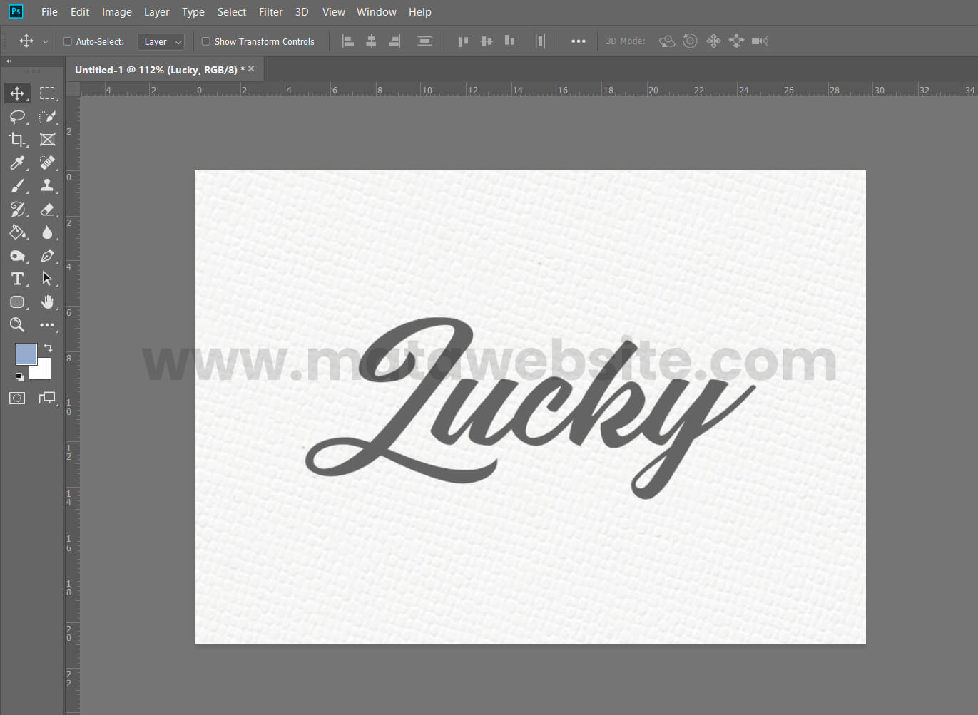 Membuat Efek Text Timbul Dalam Texture Menggunakan Photoshop